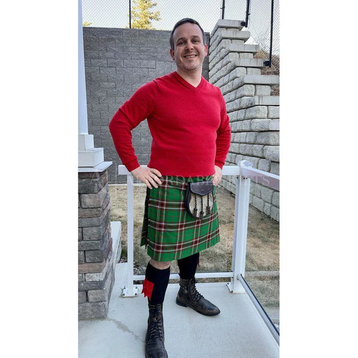 Black Stewart Tartan Budget Kilt | Starter Kilts | affordablekilts.com ...